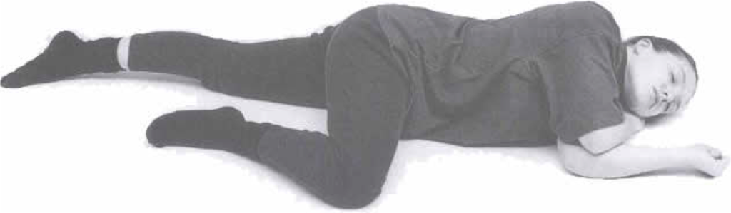 A step by step guide to the recovery position - First Aid for Free