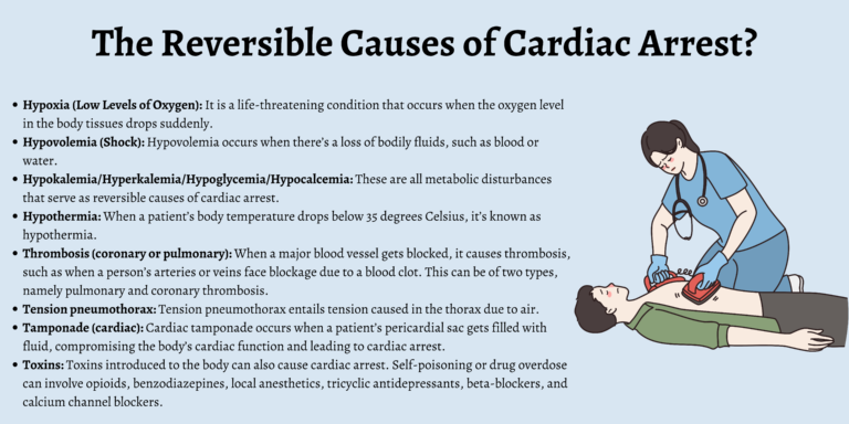 Reversible Causes of Cardiac Arrest - The Four Hs and Four Ts