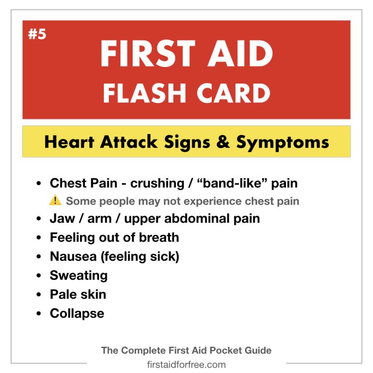 First Aid Flashcards - First Aid for Free