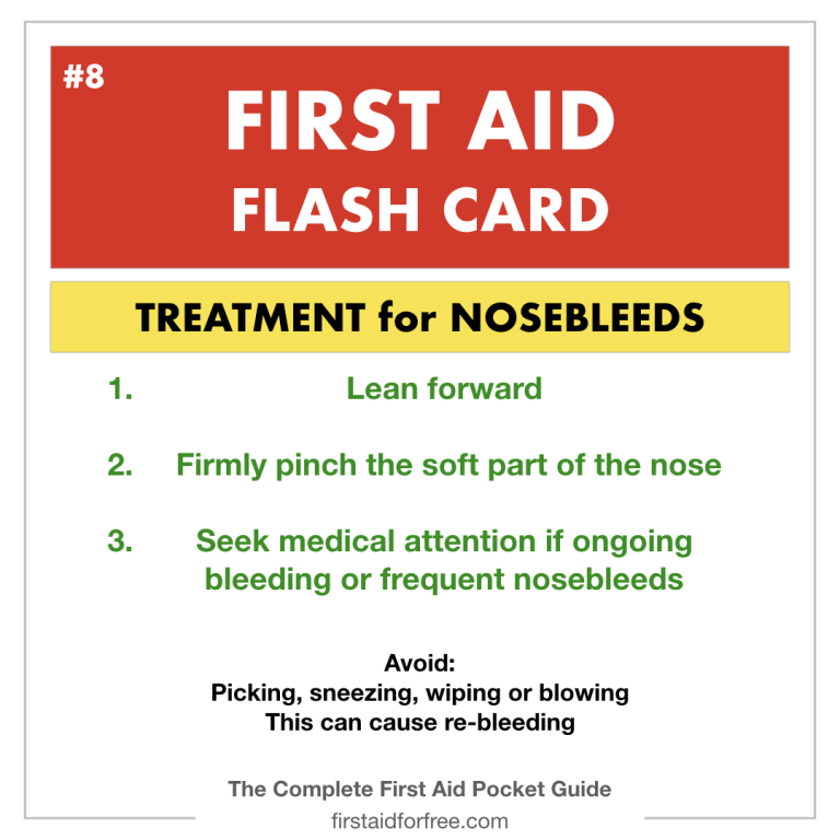 First Aid Flashcards - First Aid for Free