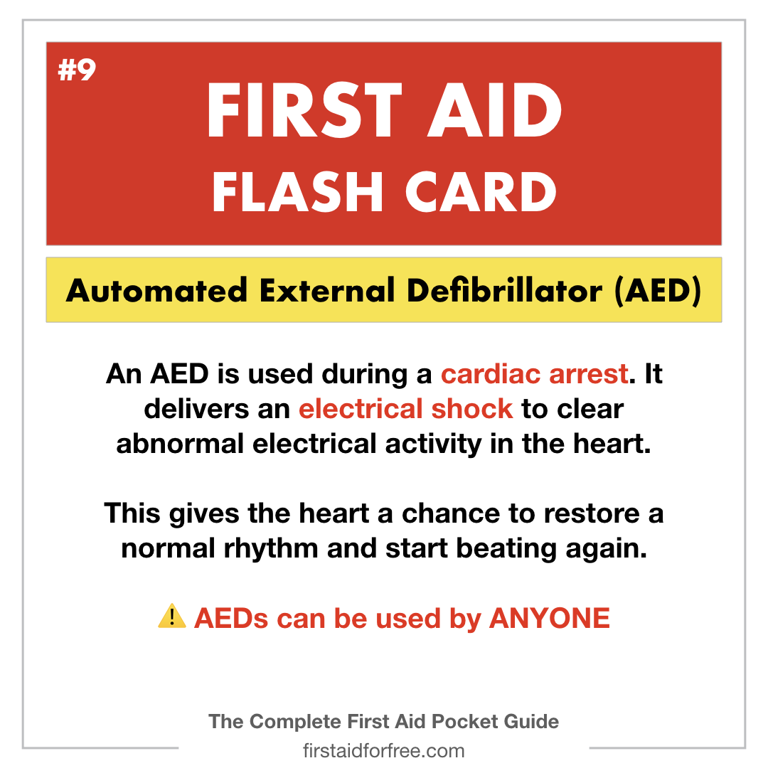 First Aid Flashcards - First Aid for Free