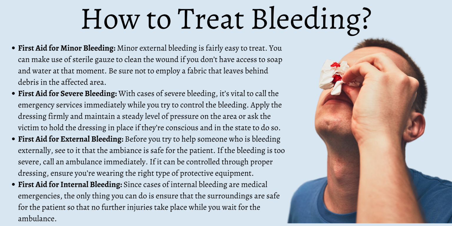 What Are The Different Types of Bleeding in First Aid?