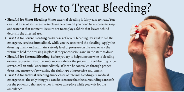 What Are The Different Types of Bleeding in First Aid?