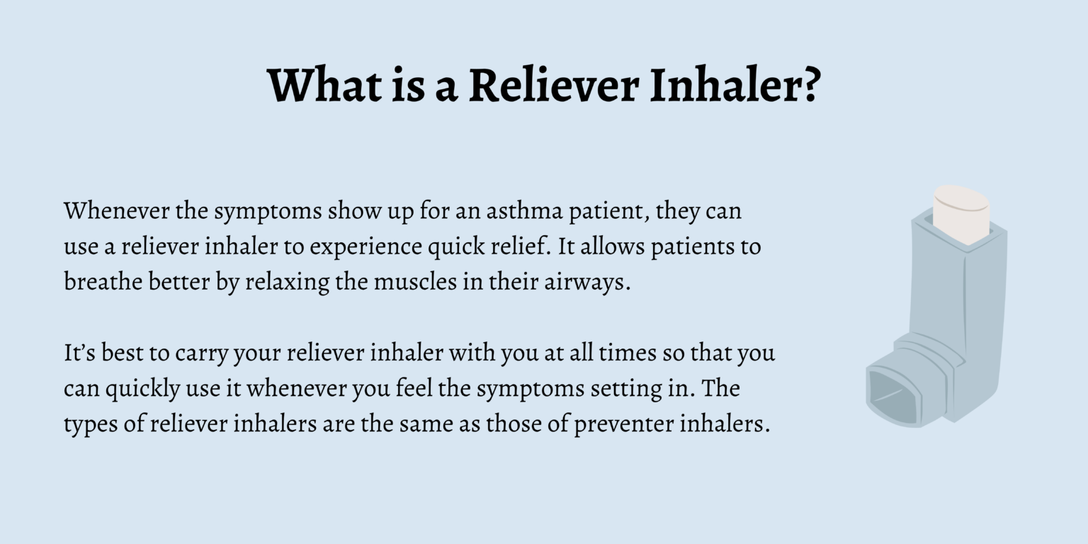 The Difference Between a Reliever And Preventer Inhaler For Asthma