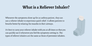 The Difference Between a Reliever And Preventer Inhaler For Asthma