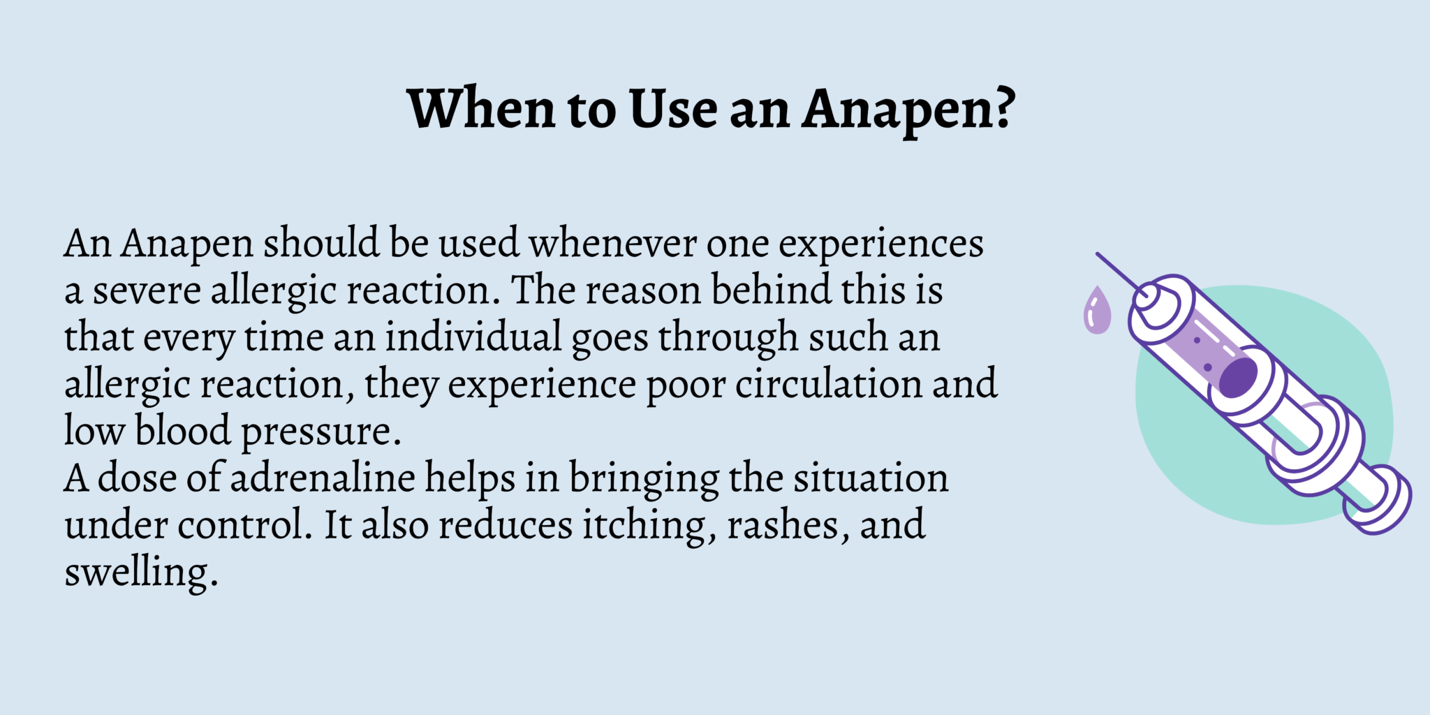 How to use an Anapen adrenaline injector