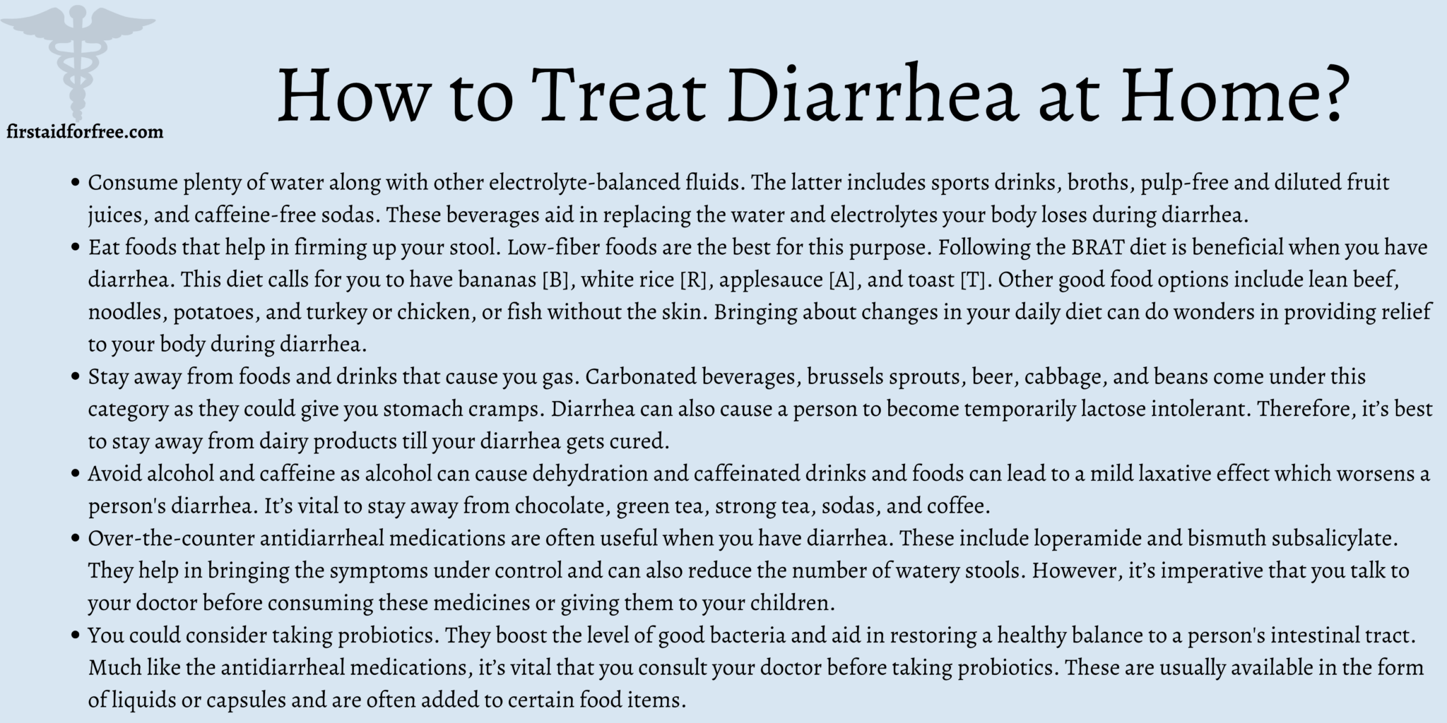First Aid for Diarrhea: 6 Essential Steps to Take