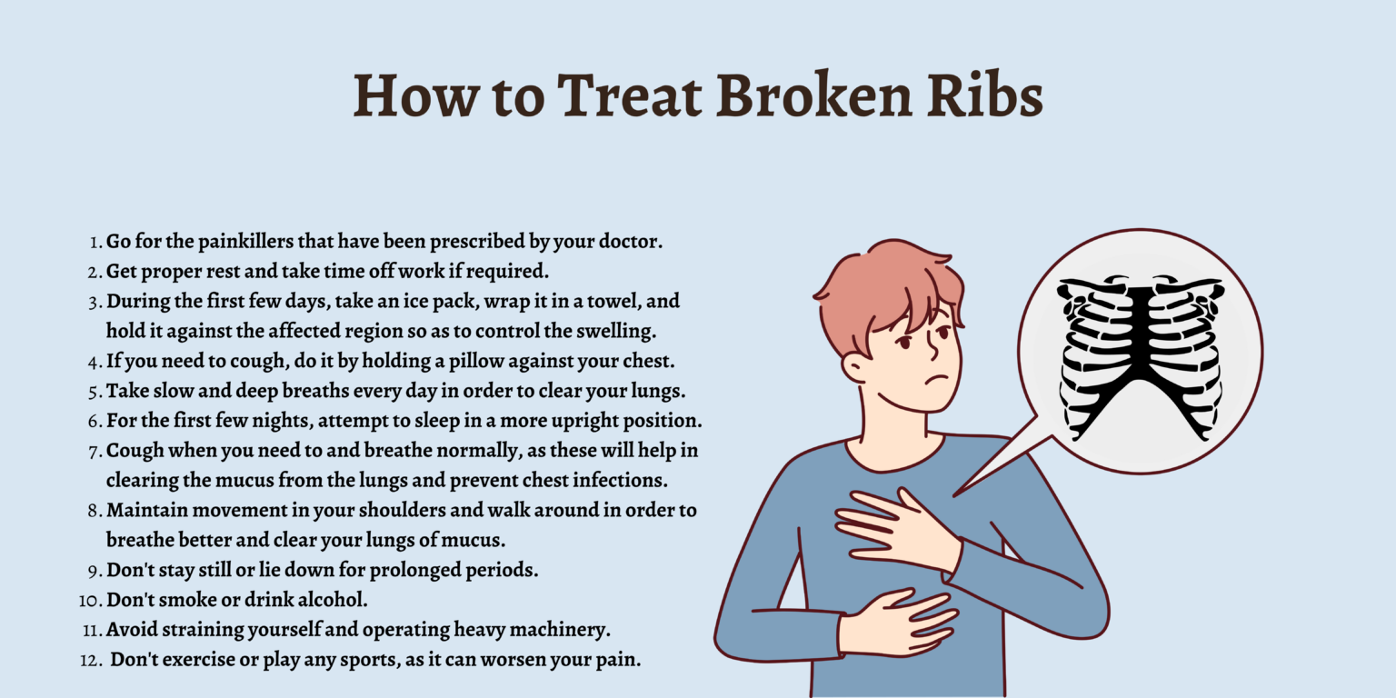 First Aid for Broken Ribs: Essential Tips and 12 Steps - First Aid for Free