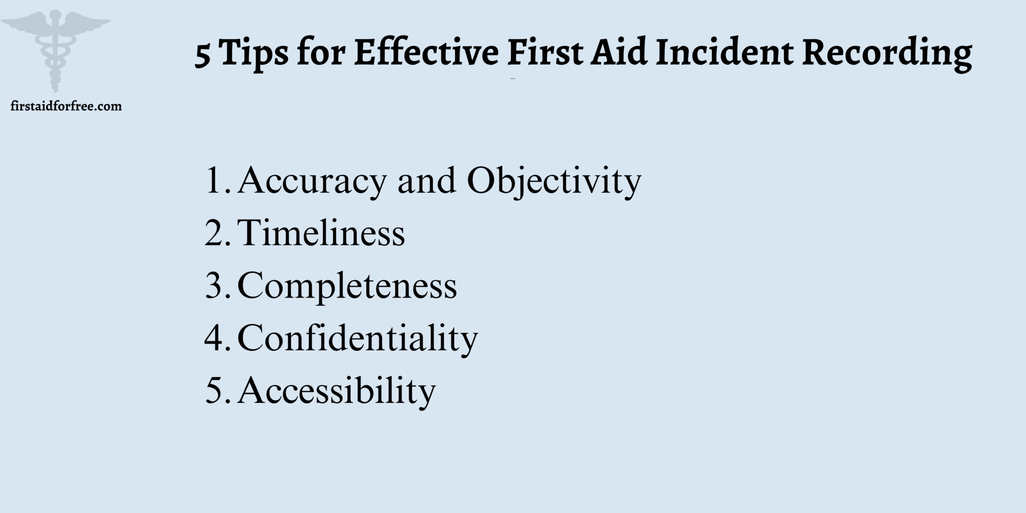 Where Must First Aid Incidents Be Recorded: 5 Tips - First Aid for Free