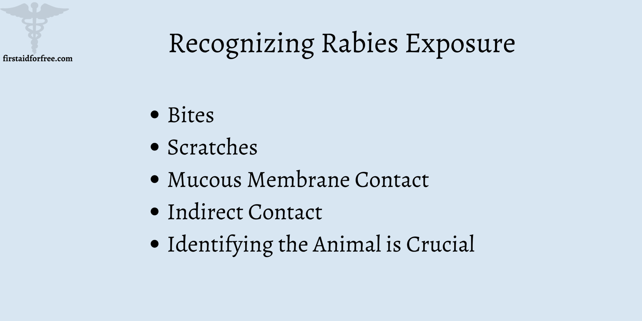 First Aid For Rabies Exposure: 9 Effective Relief Tips - First Aid for Free
