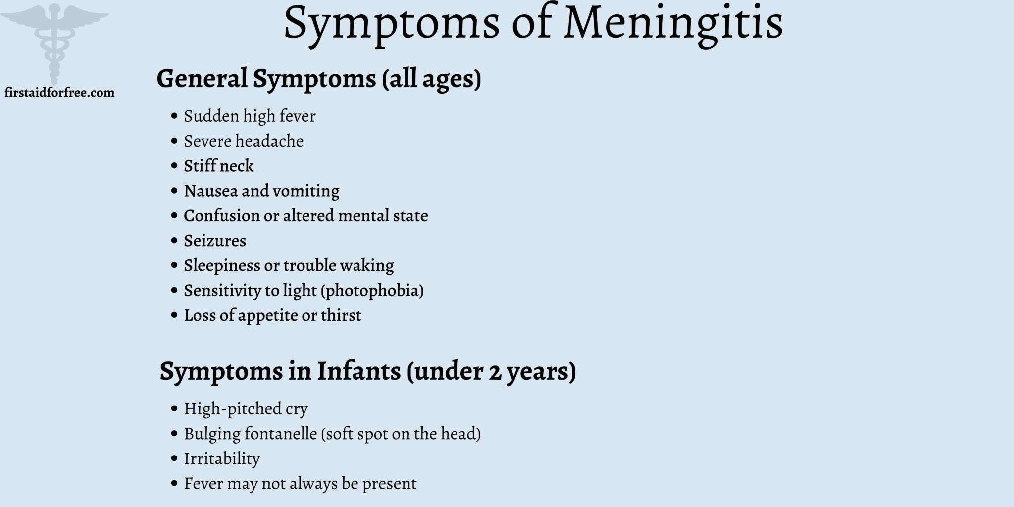 First Aid For Meningitis: 10 Effective Relief Tips - First Aid for Free