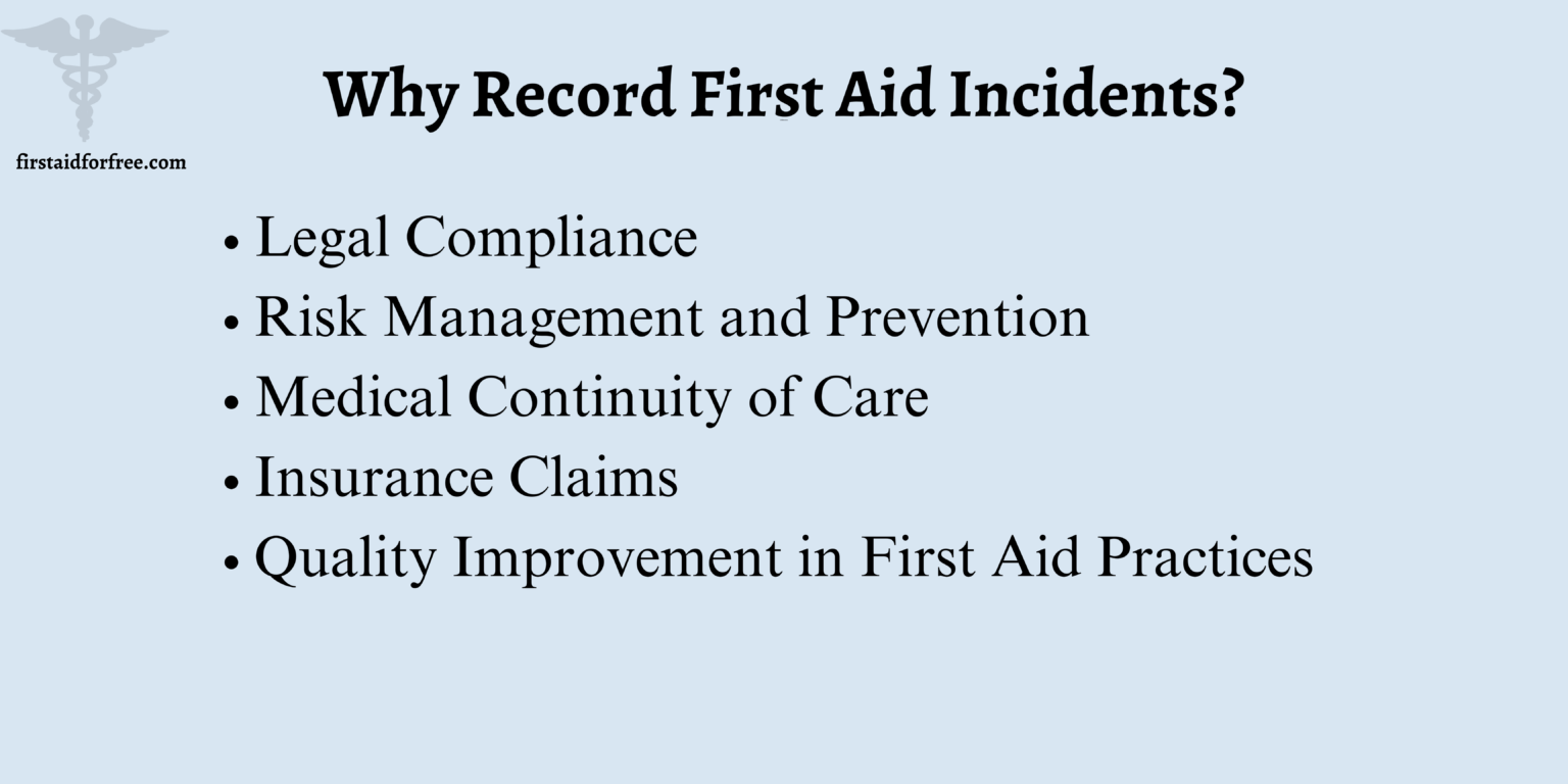 Where Must First Aid Incidents Be Recorded: 5 Tips - First Aid for Free