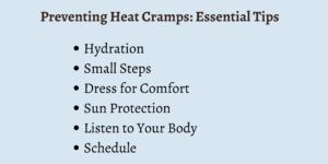 First Aid for Heat Cramps: 4 Immediate Steps - First Aid for Free