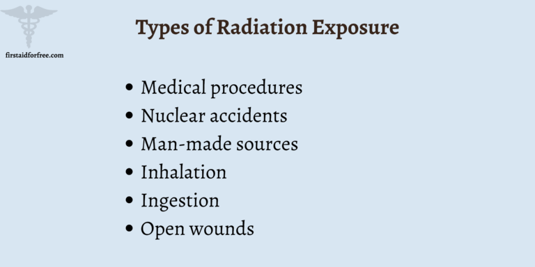 First Aid for Radiation Exposure: 6 Expert Tips - First Aid for Free